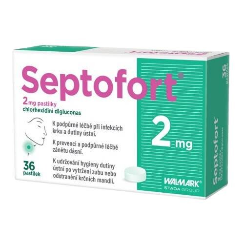 Septofort 2mg orm.pas.36x2mg | 193 Kč | lekyprozdravi.cz