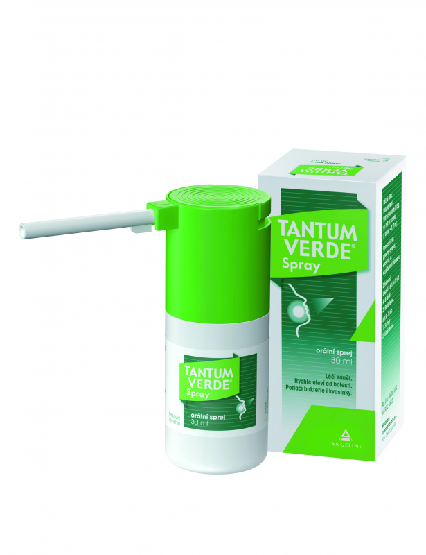 Tantum Verde Spray 1.5mg/ml spr.30ml | 184 Kč | lekyprozdravi.cz