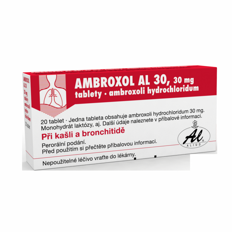 Ambroxol AL 30mg tbl.20x30mg | 64 Kč | lekyprozdravi.cz