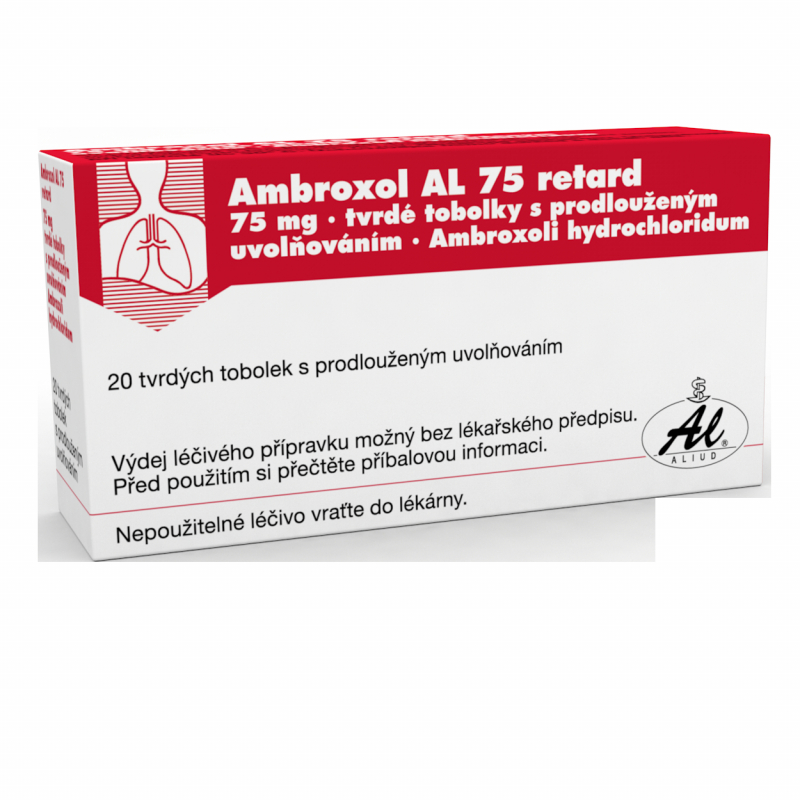 Ambroxol AL 75mg ret.cps.20x75mg | 139 Kč | lekyprozdravi.cz