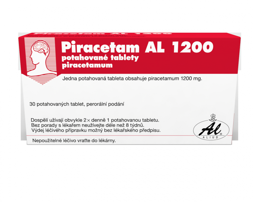 Piracetam AL 1200mg tbl.flm.30 | 132 Kč | lekyprozdravi.cz