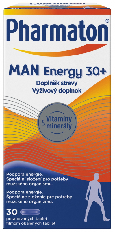 Pharmaton Man ENERGY 30+ tbl.30 | 87 Kč | lekyprozdravi.cz
